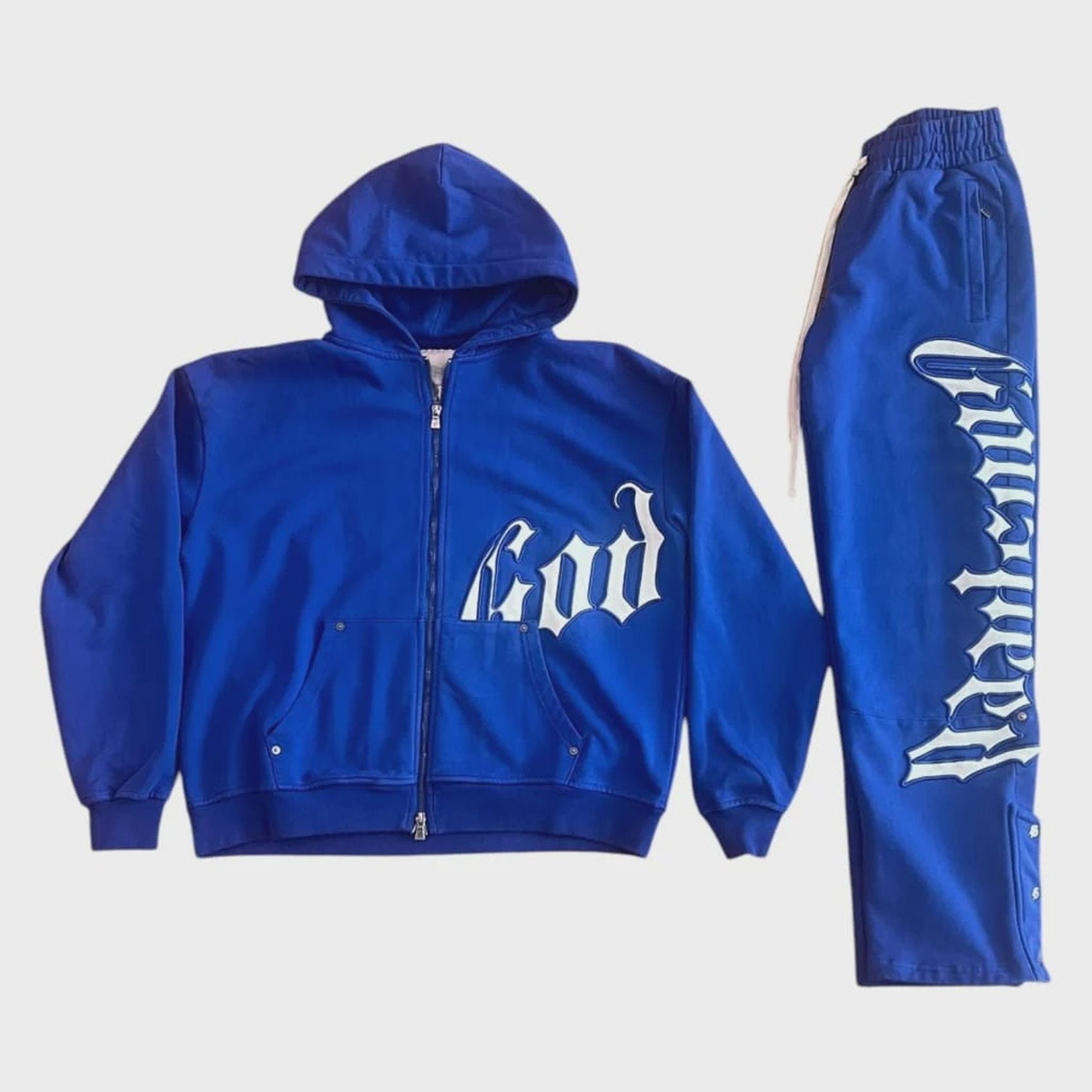 Godspeed OG Logo Sweatsuit V2 'Cobalt' – A Sneaker City